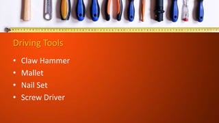 Grade 7 - Carpentry PPT Presentation.pptx