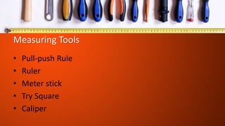 Grade 7 - Carpentry PPT Presentation.pptx