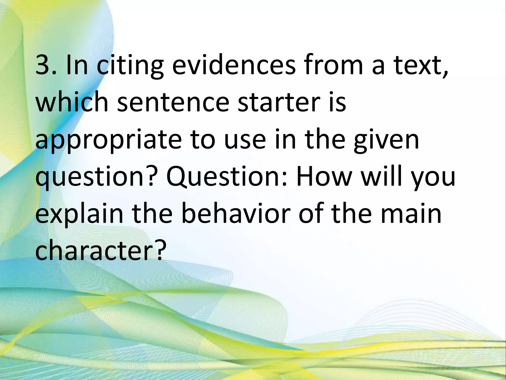 Grade 7- Citing Evidences.pptx