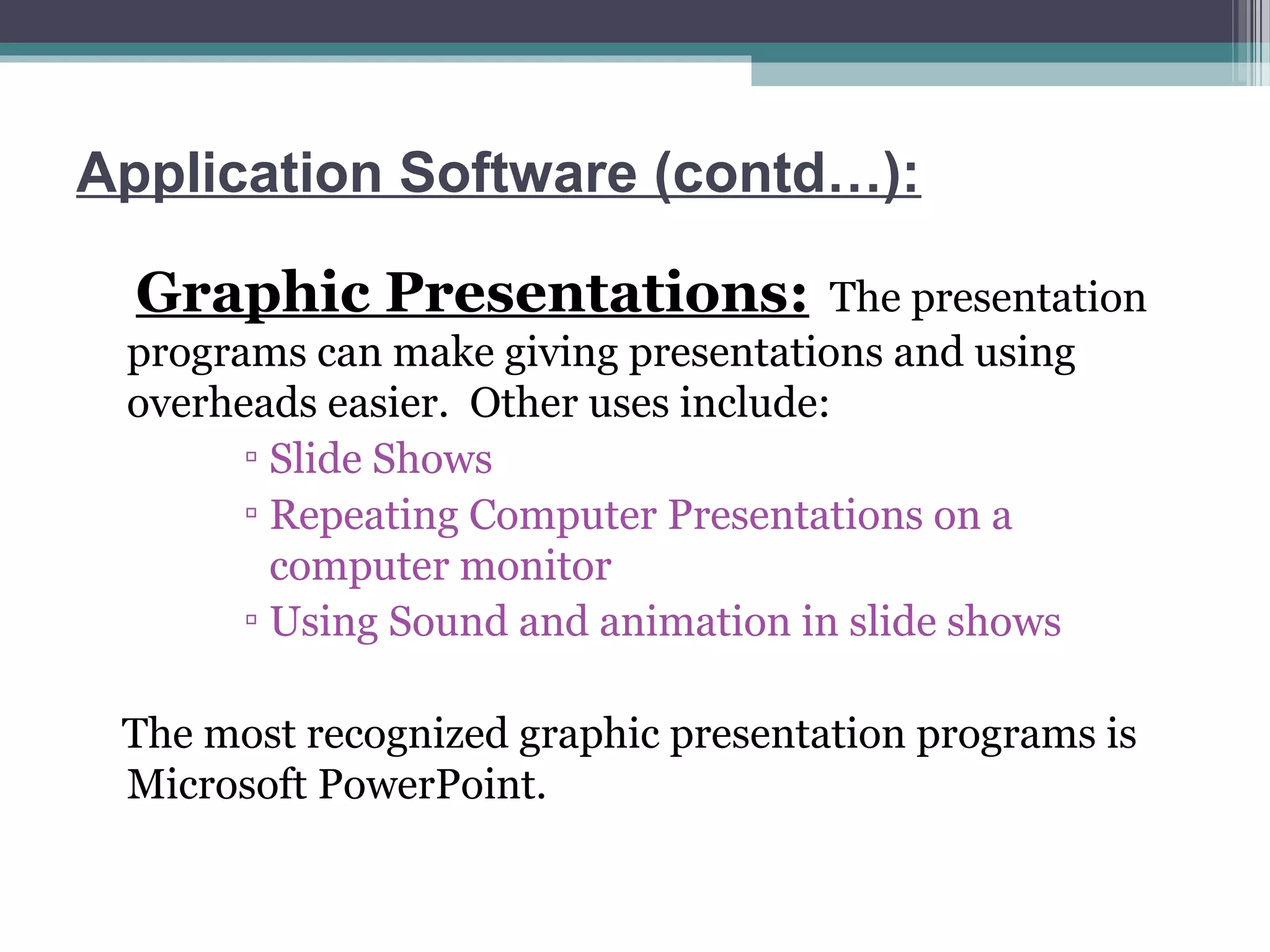 Grade 7 computer software | PPT