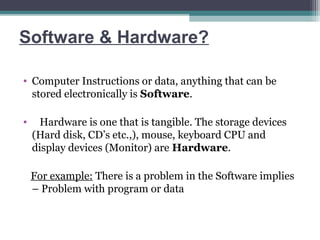 Grade 7 computer software | PPT