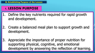Grade 7 - Health - Lesson 3. Lesson about Health | PDF