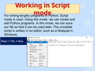Grade 7 Introducing Python Part 2 Python Data Typesx Pptx