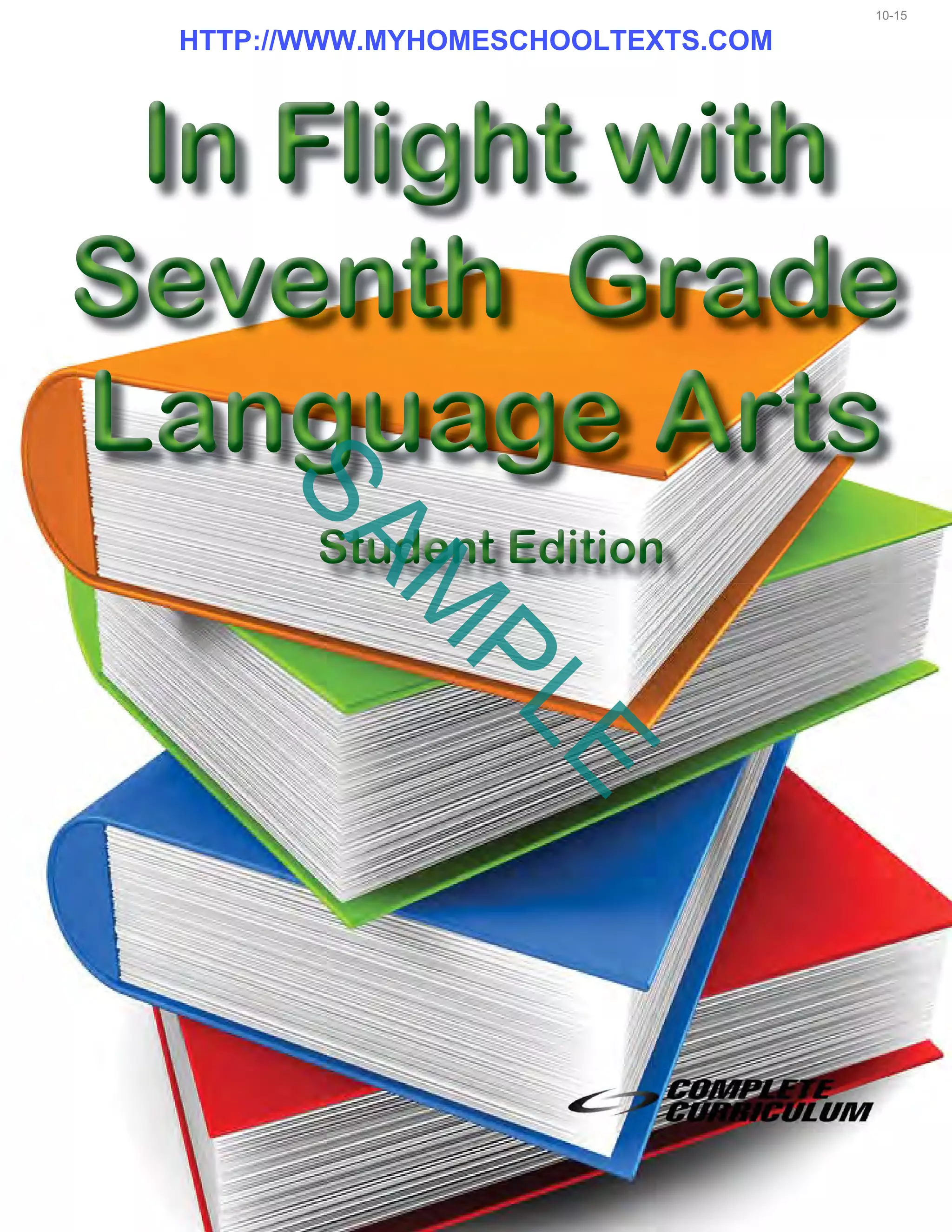 7th Grade Homeschool Curriculum - Seventh Grade Reading / Language Arts ...