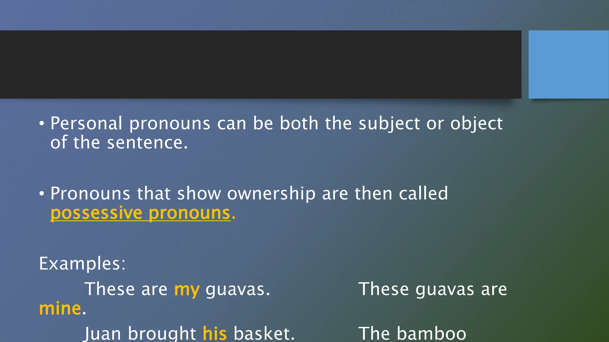 Grade 7 - Pronouns.pptx hhhhhhhhhhhhhhhhhhhhhhhhhhhhhh | PPTX
