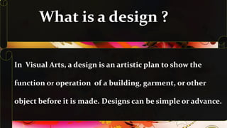 Grade 7 #1 n.s.c term 1 unit 1 (exploring design) | PPTX