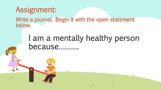 Grade 7 3rd quarter personal and mental health | PPTX