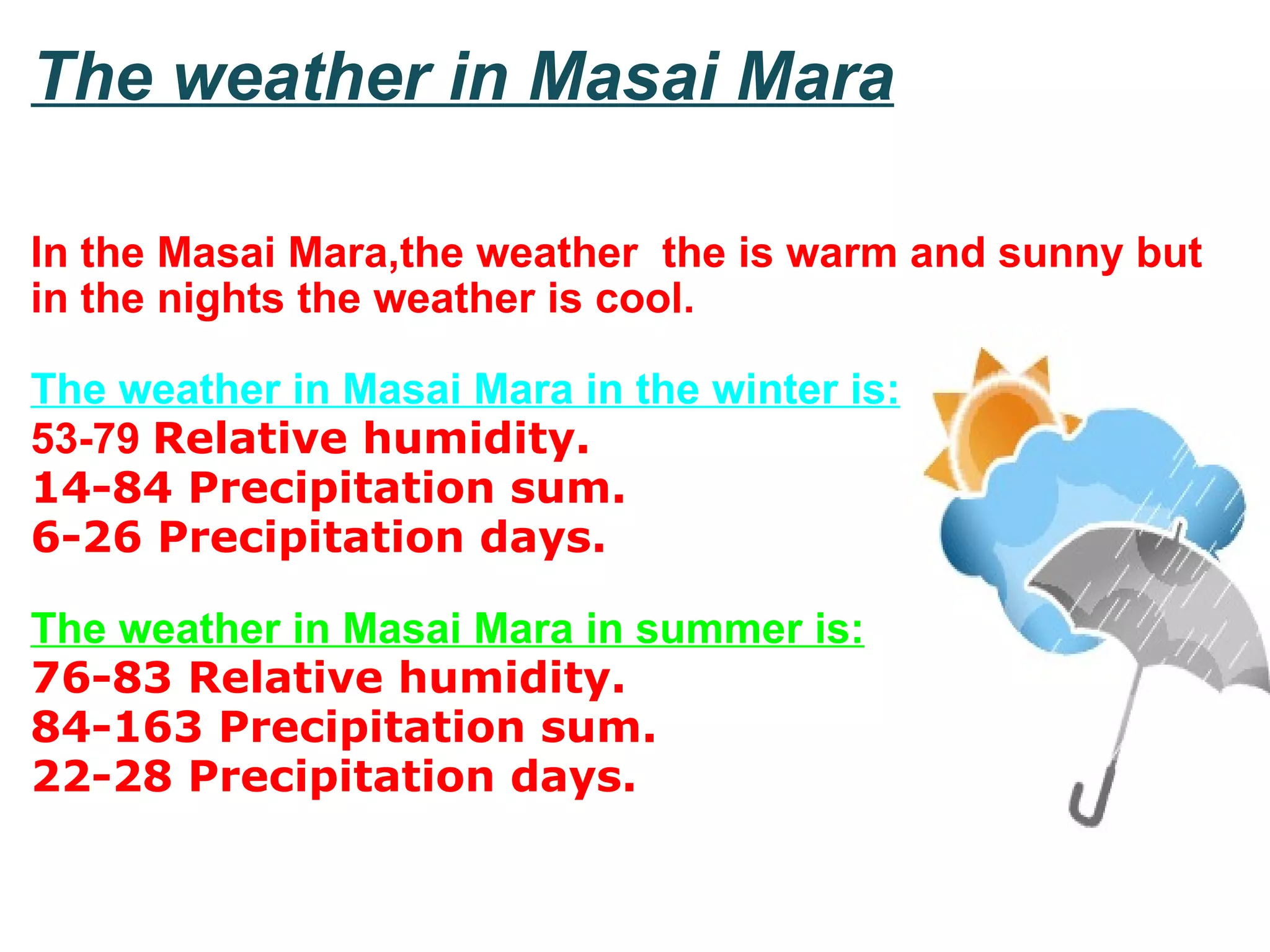 Grade 7#4 masai mara | PPT
