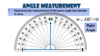 grade 7 angle measurement using protractor.pptx