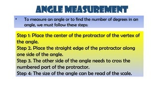 grade 7 angle measurement using protractor.pptx