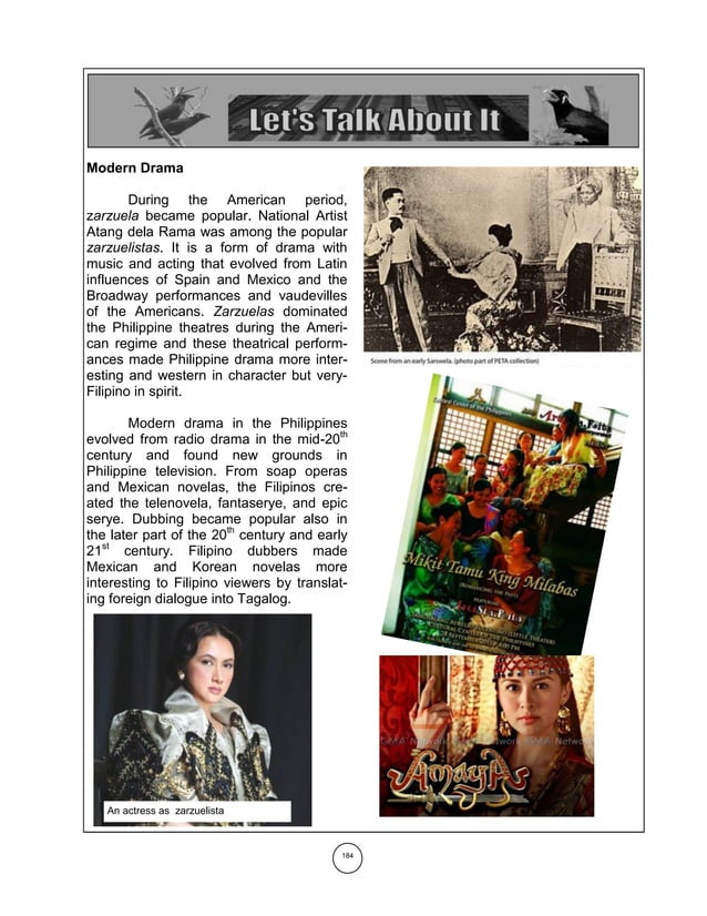 Grade 7 art lg - module 8 - q4 visual in philippine drama and festivals ...