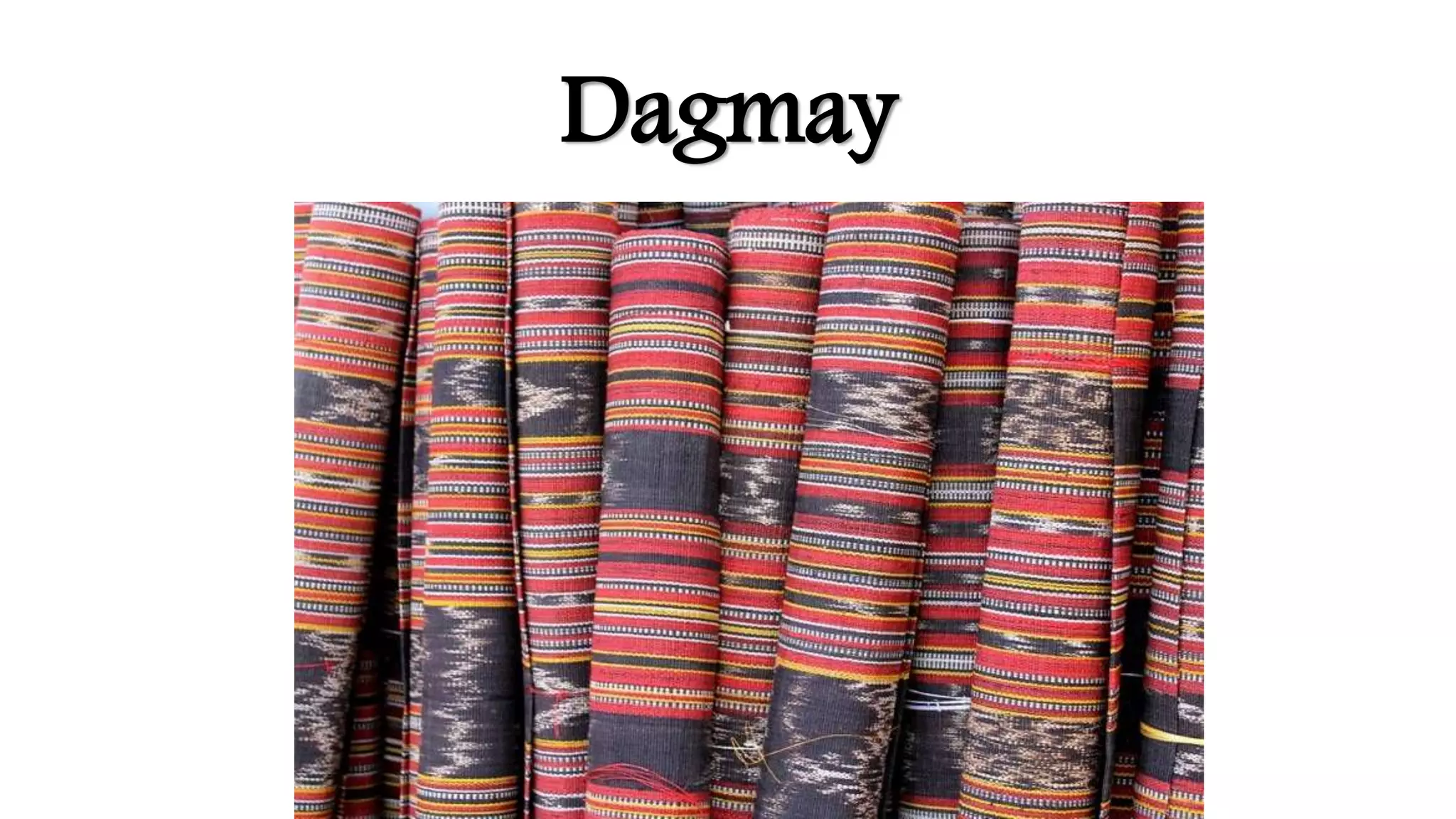 Art of weaving of Visayan and Mindanao | PPTX