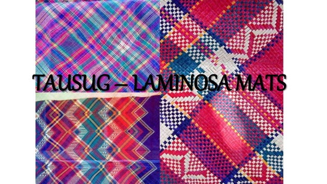 Art of weaving of Visayan and Mindanao | PPTX