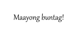 Art of weaving of Visayan and Mindanao | PPTX