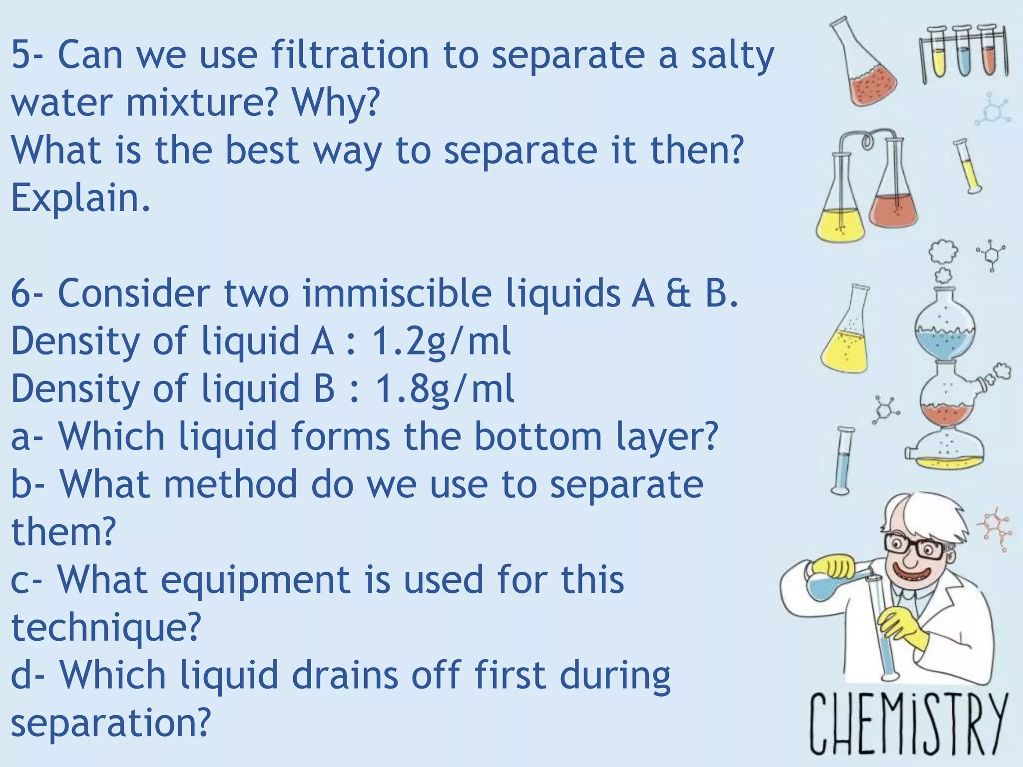 Grade 7 chapter 2 separation techniques | PPTX