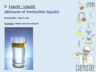 Liquid Mixtures Examples