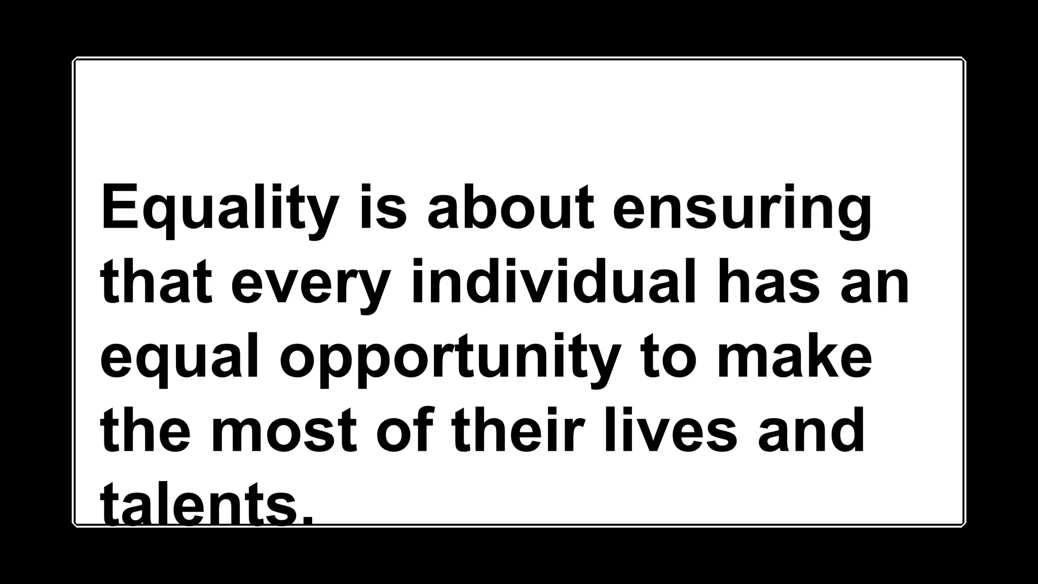 Chapter 1 On Equality in Civics ppt for education | PPT