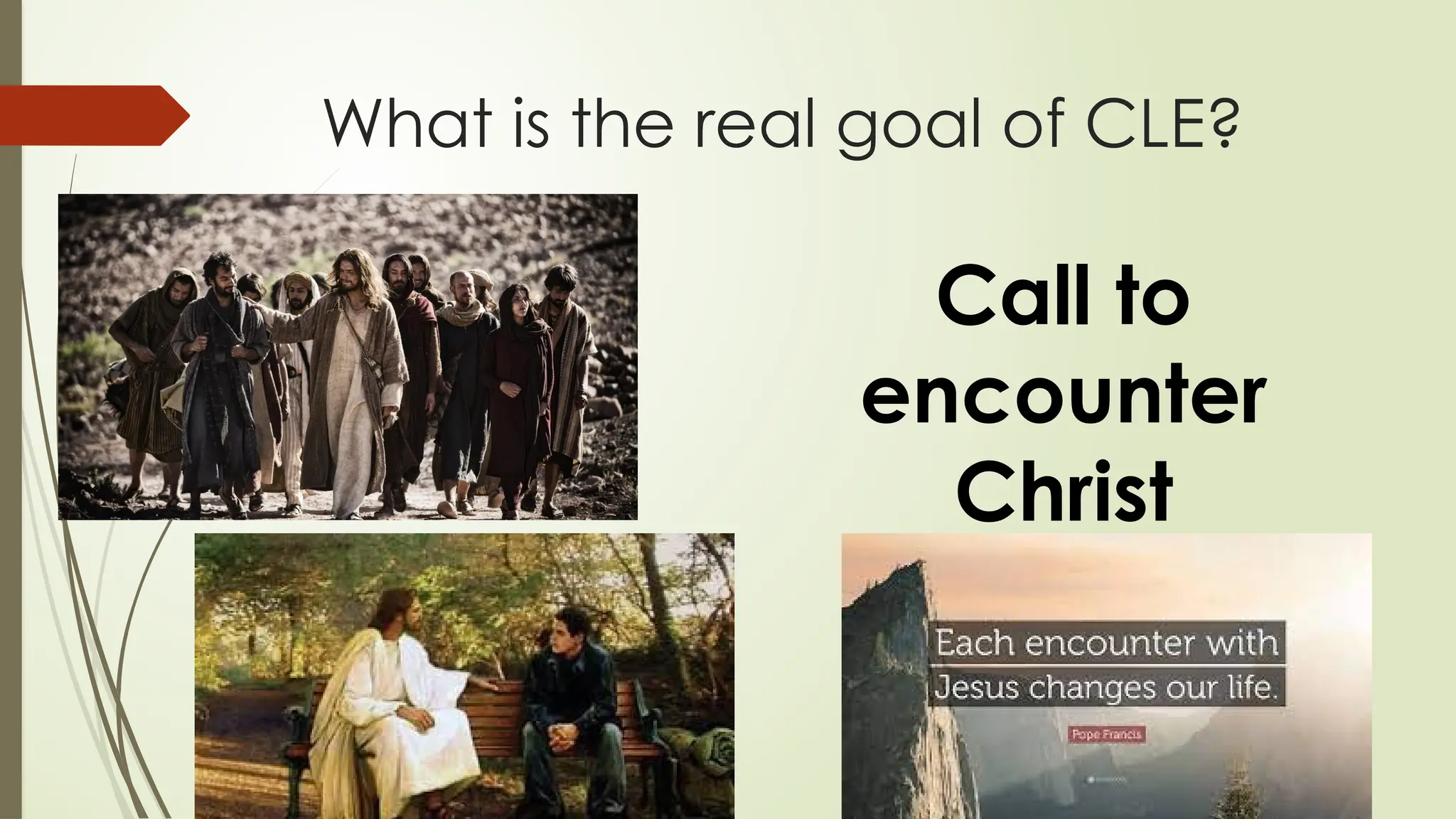 Responding to God who reveals, call to encounter Christ | PPTX