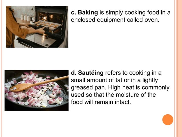 GRADE 7 COOKERY.pptx | Desserts and Baking | Food & Drink