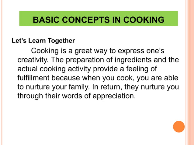 GRADE 7 COOKERY.pptx | Desserts and Baking | Food & Drink