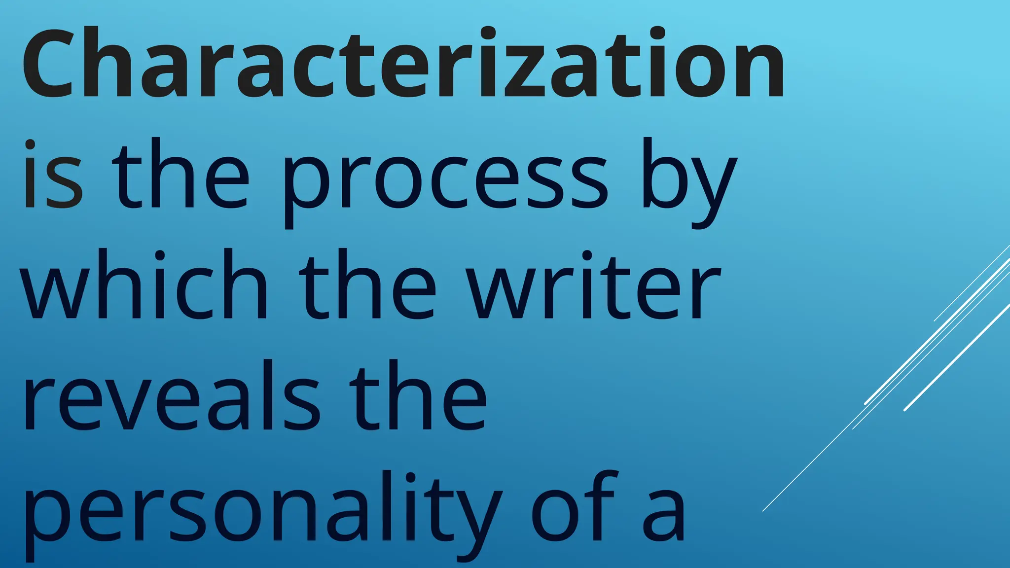Structural Context in Reading: Plot Character and Characterization | PPTX