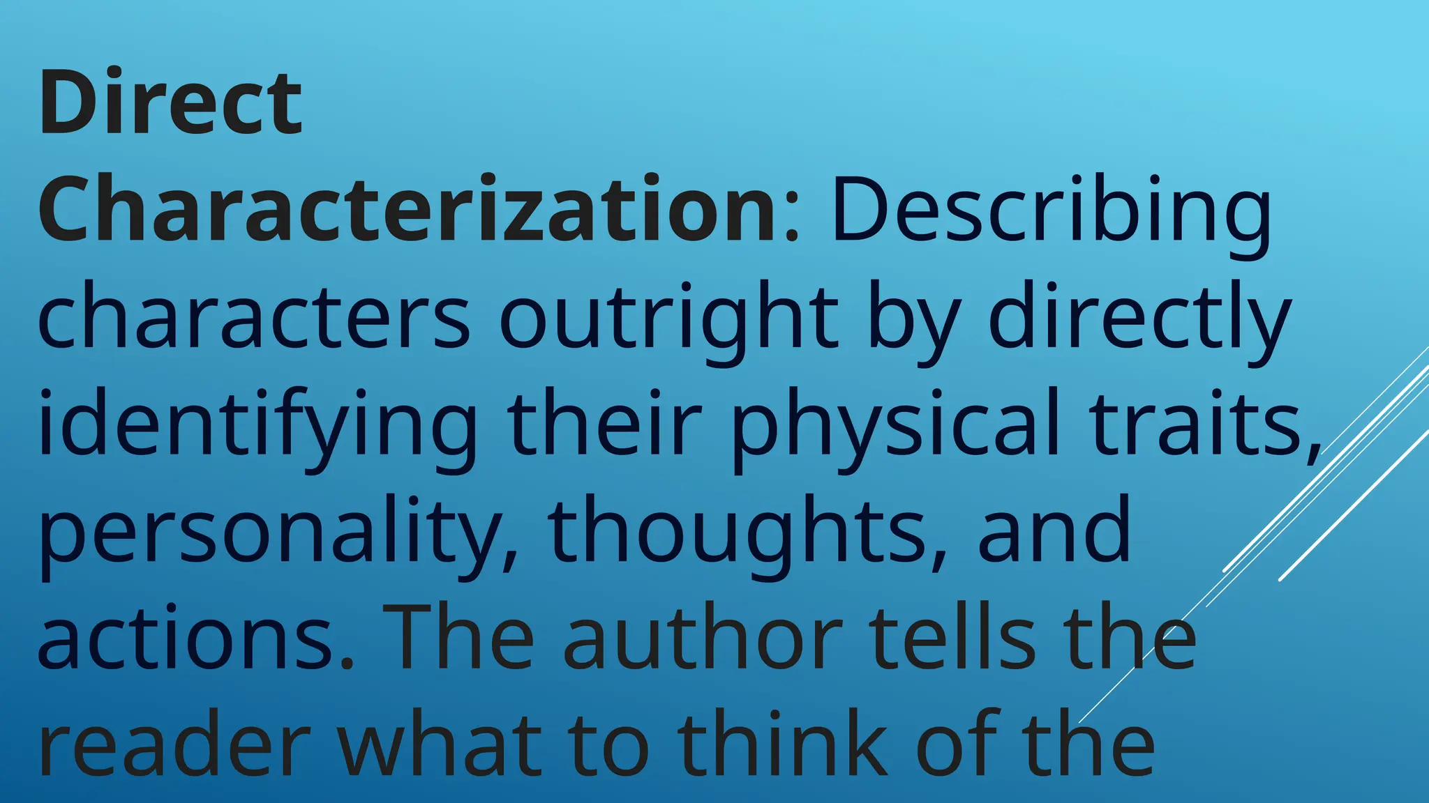 Structural Context in Reading: Plot Character and Characterization | PPTX