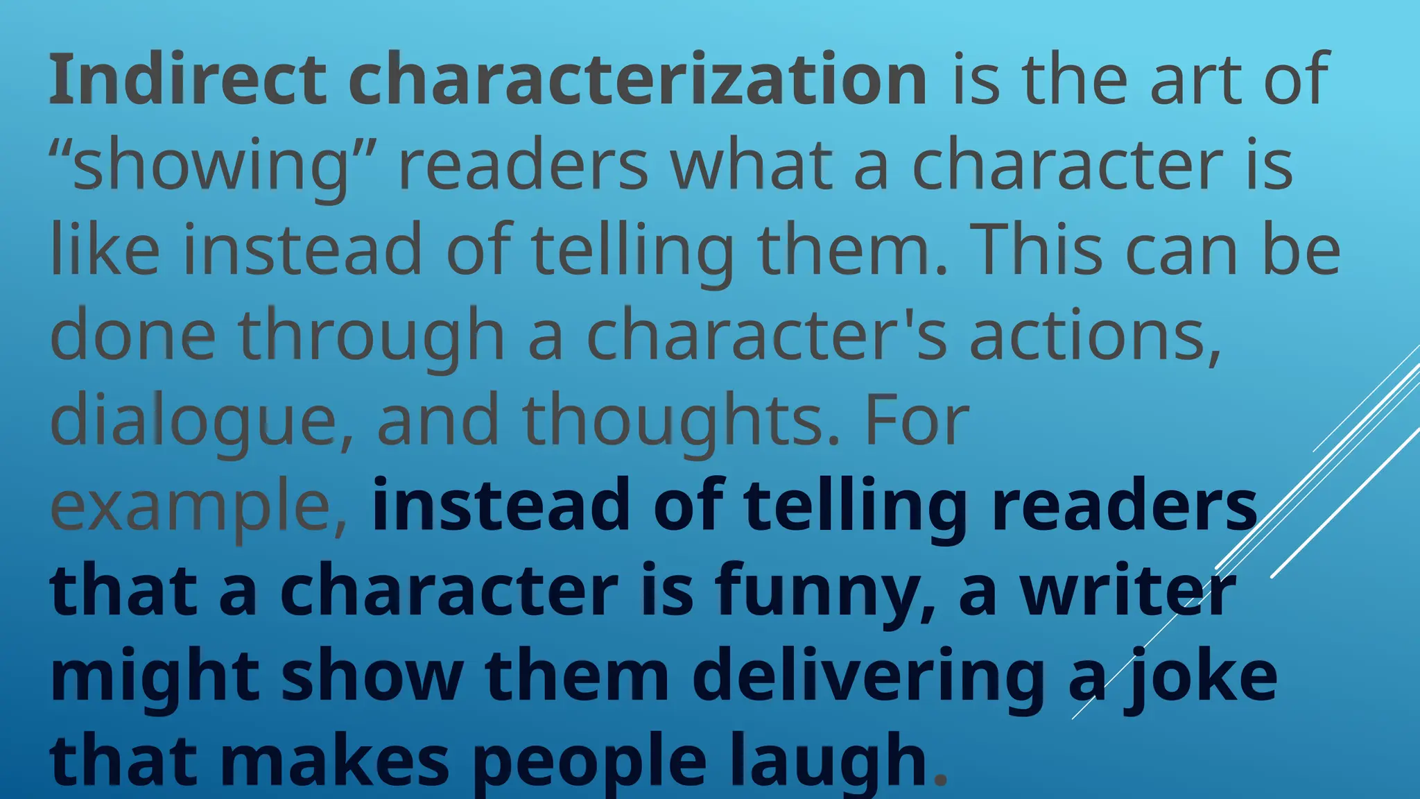 Structural Context in Reading: Plot Character and Characterization | PPTX
