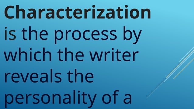 Structural Context in Reading: Plot Character and Characterization | PPTX