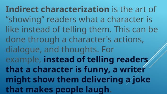 Structural Context in Reading: Plot Character and Characterization | PPTX