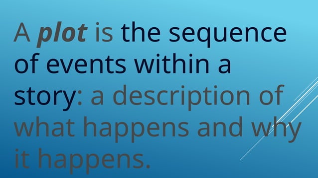 Structural Context in Reading: Plot Character and Characterization | PPTX