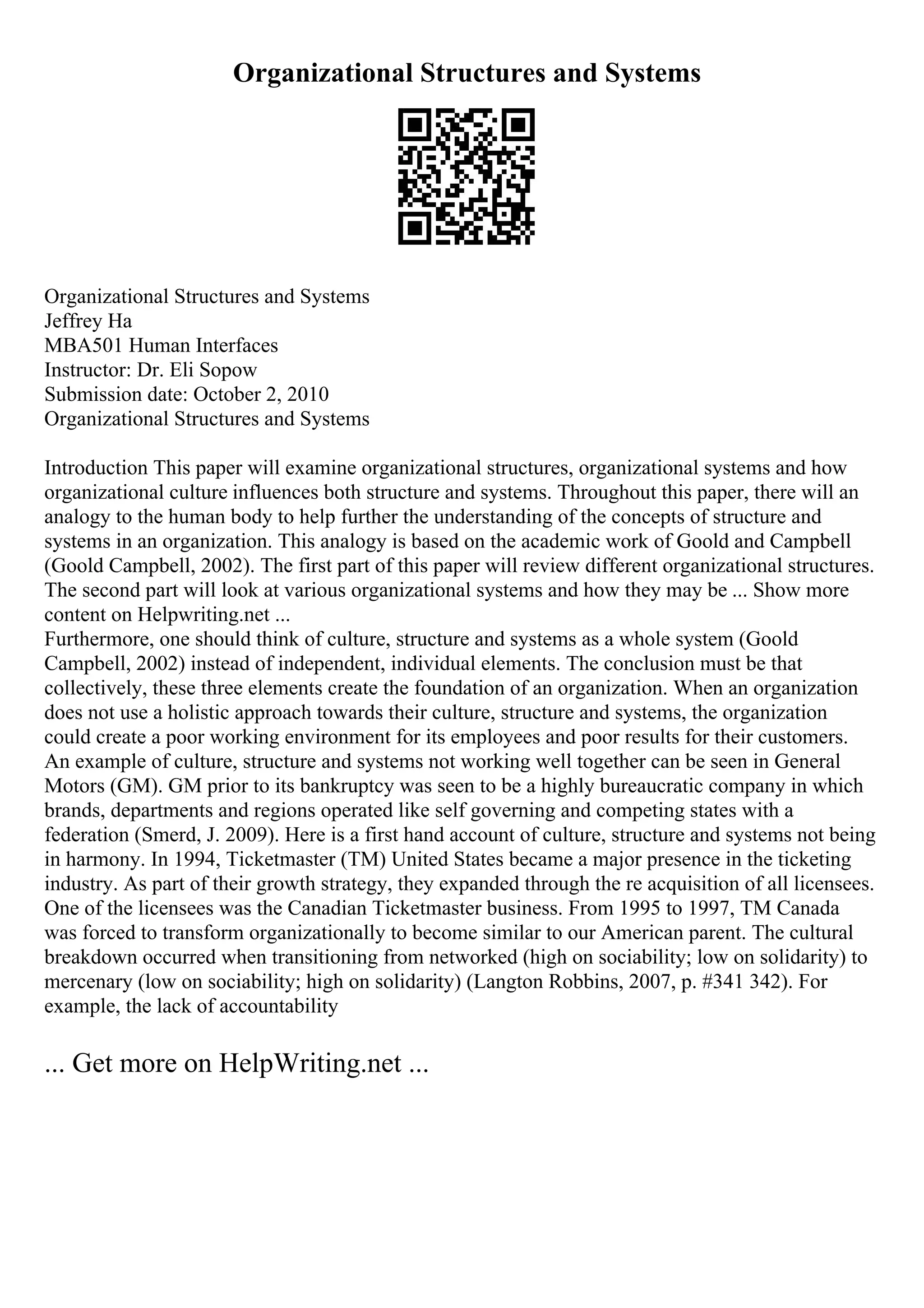 Grade 7 Essay Sample | PDF