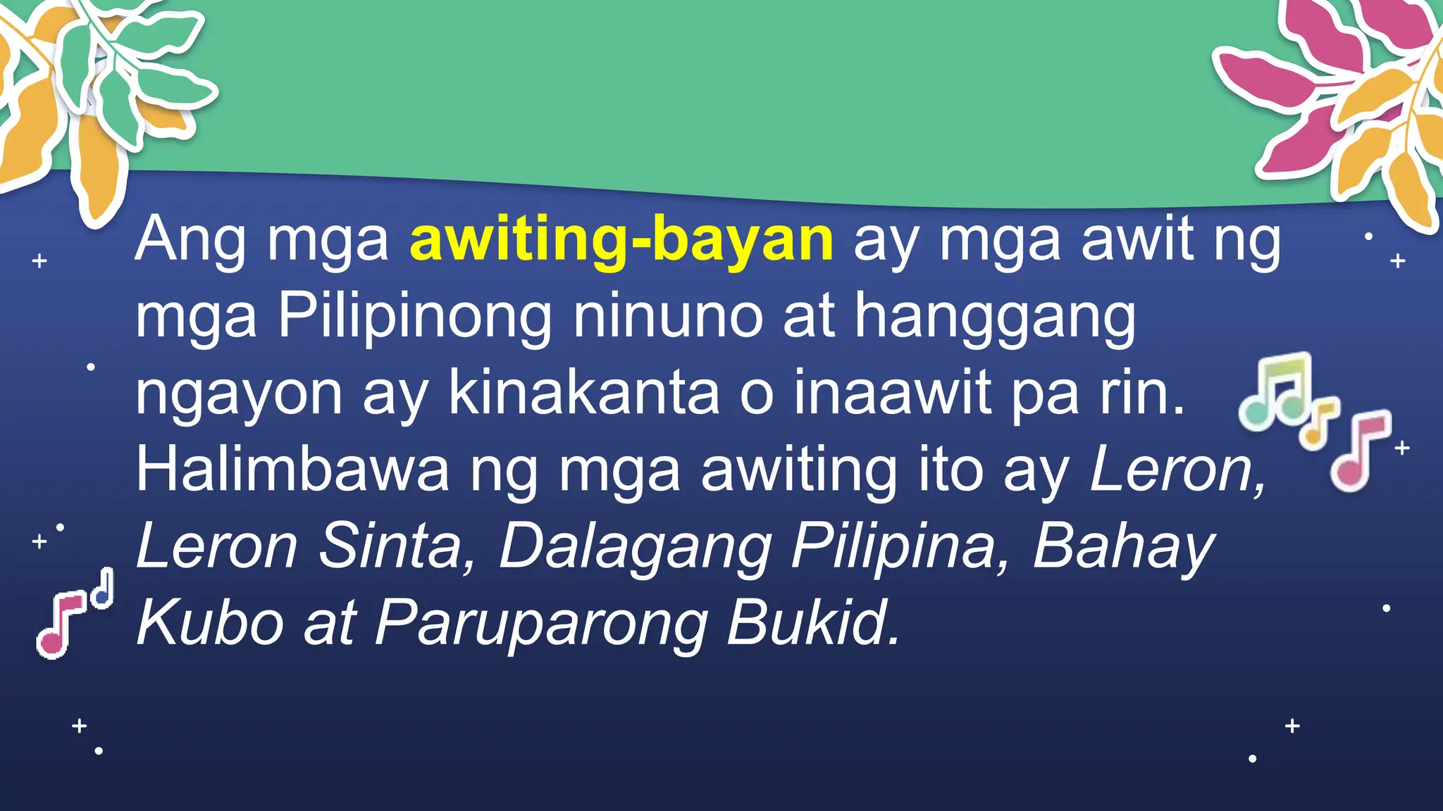 grade 7 Filipino- mga awiting bayan.pptx