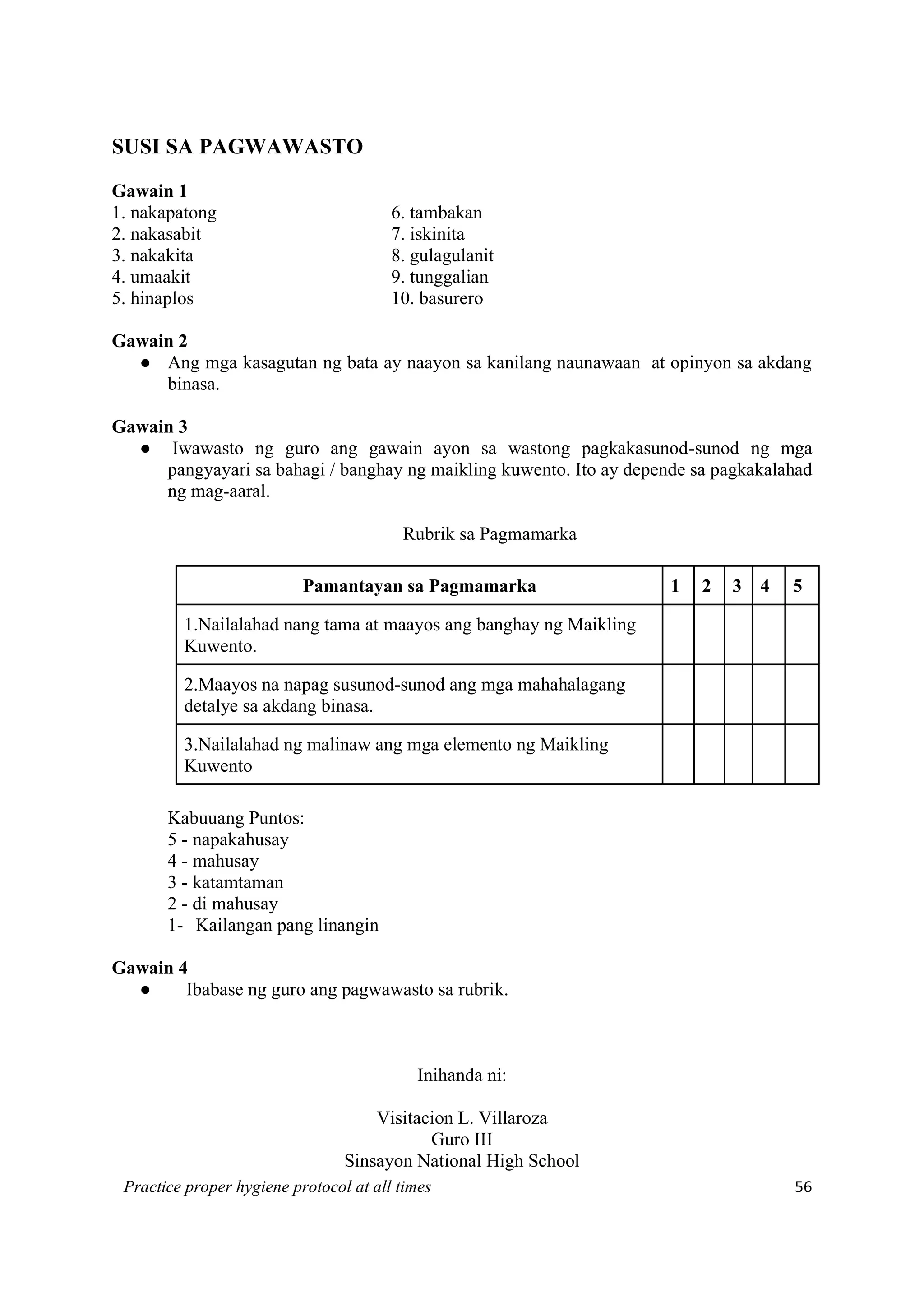 Grade 7 Filipino LAS.pdf