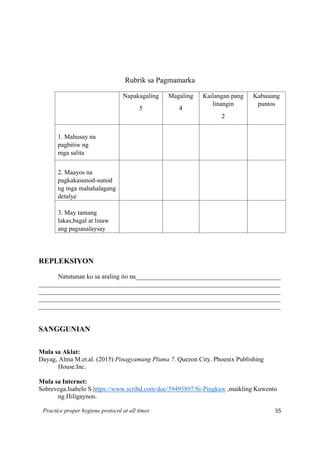 Grade 7 Filipino LAS.pdf