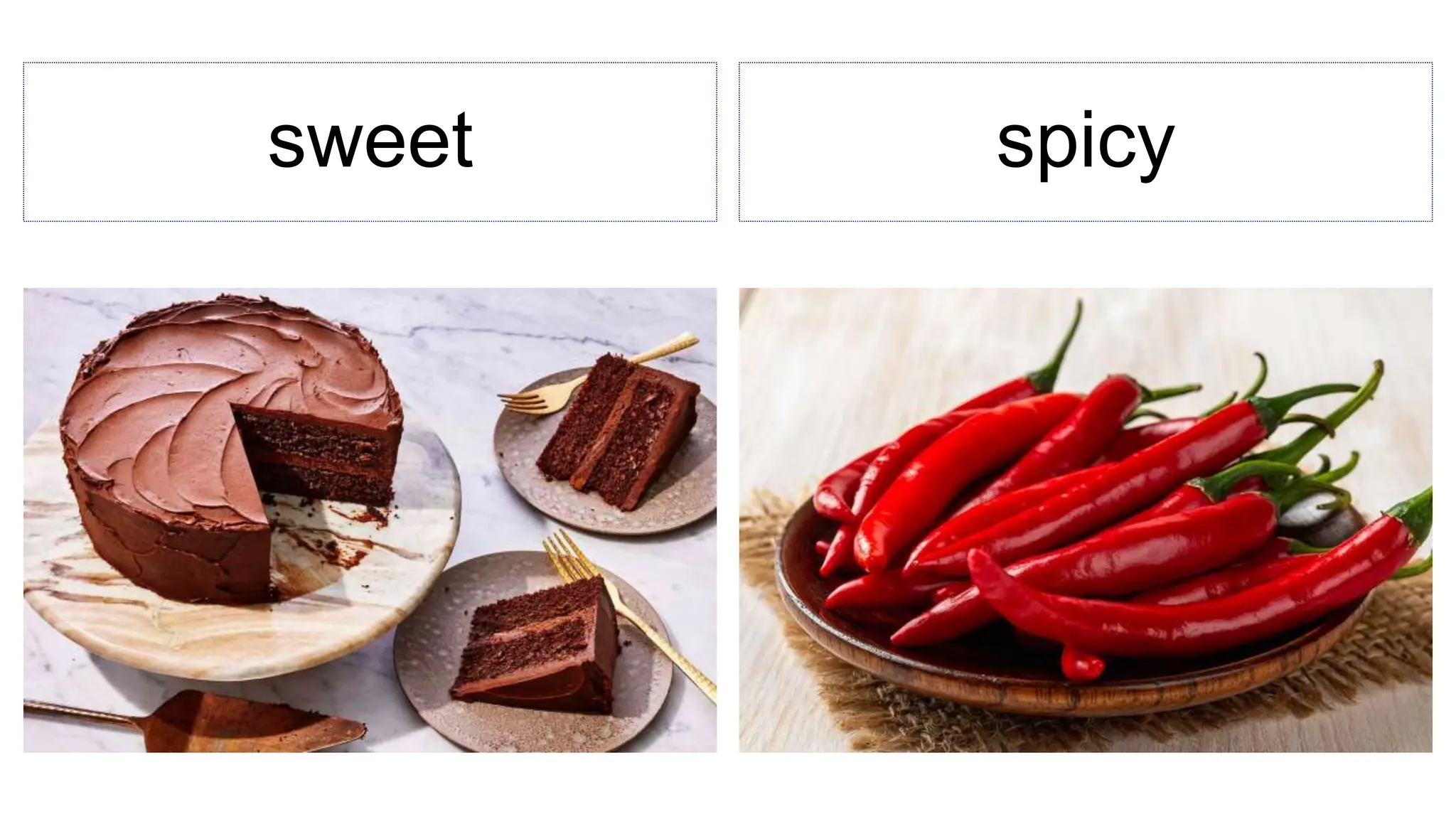 adjectives describing Food and Drinks.pptx