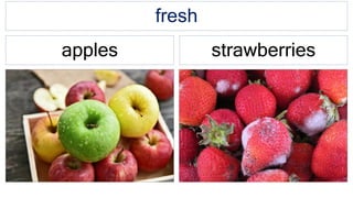 adjectives describing Food and Drinks.pptx