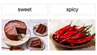 adjectives describing Food and Drinks.pptx