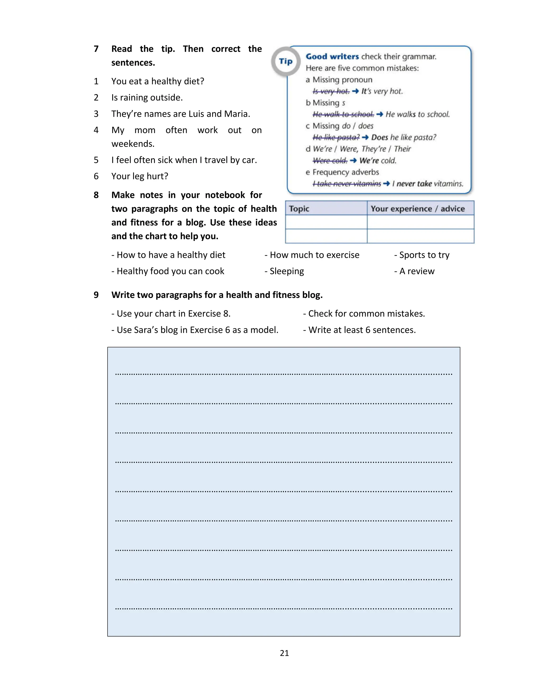 Grade 7 Book Oxford English Academy Book | PDF