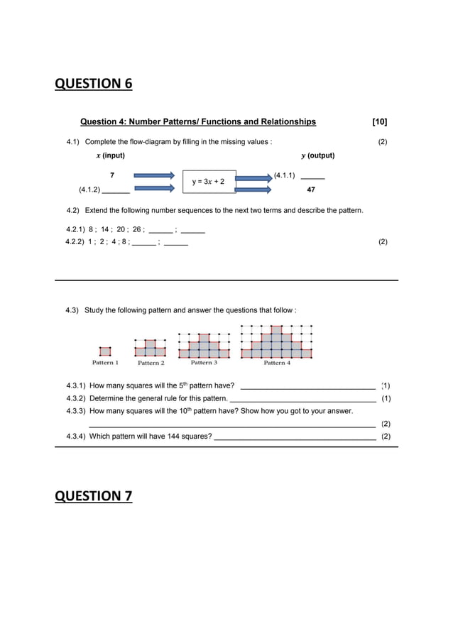 GRADE 7 GEOMETRY AND NUMBER PATTERNS .pdf