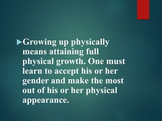 Growth and development | PPTX