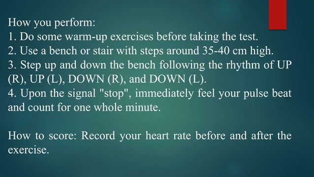 Grade 7 health related fitness test | PPTX