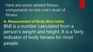 Grade 7 health related fitness test | PPTX
