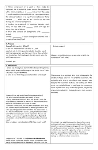 Grade 7 Detailed Lesson Plan 2 | DOC