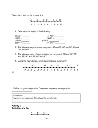 Grade 7 Learning Materials In Math | PDF