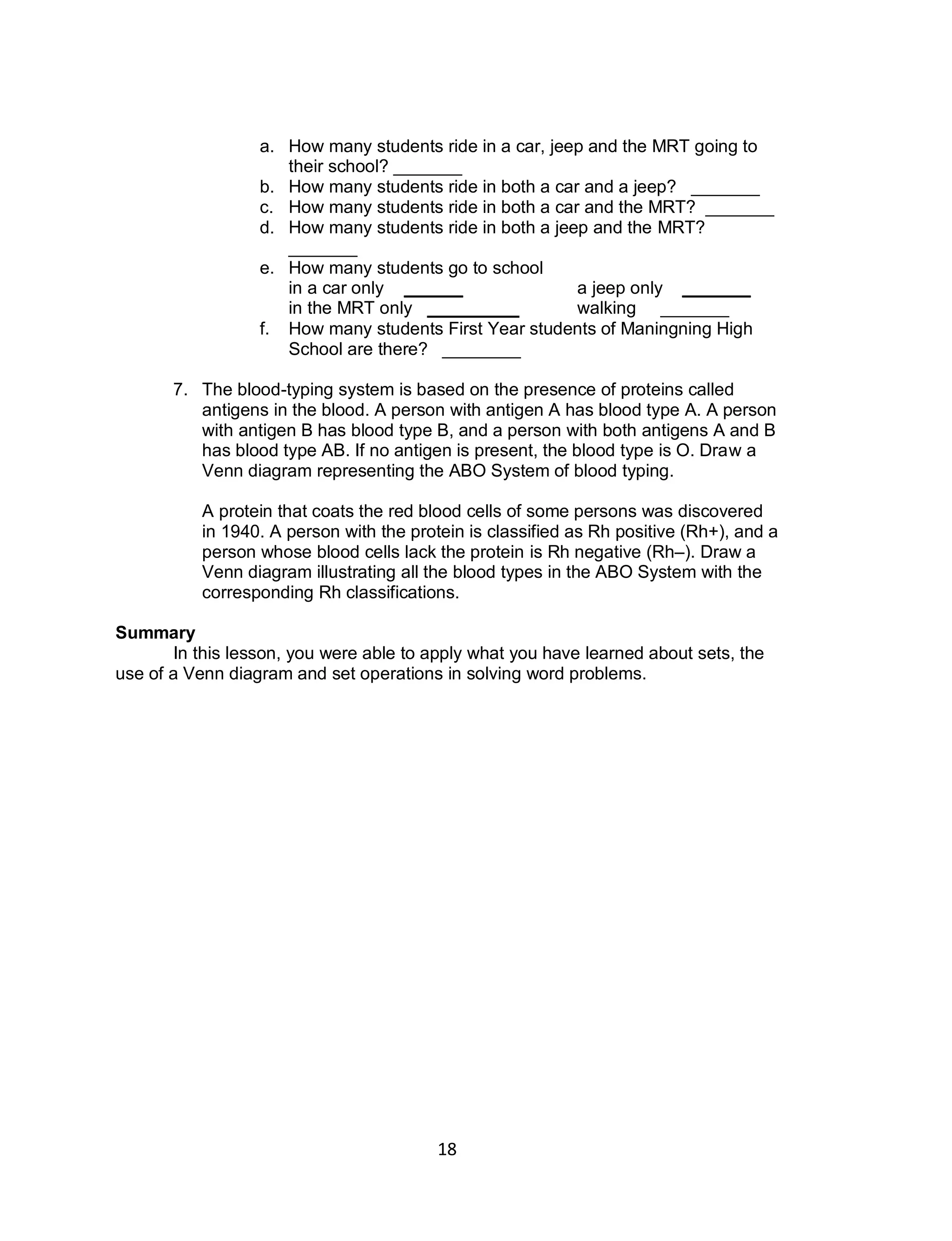 Grade 7 Learning Module in MATH | PDF