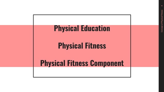 PE 7 | Lesson 1: CONCEPT OF PHYSICAL FITNESS | PPTX | Participant ...
