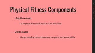 PE 7 | Lesson 1: CONCEPT OF PHYSICAL FITNESS | PPTX