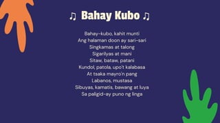 MUSIC 7 | Lesson 1: PHILIPPINE FOLK SONG | PPTX