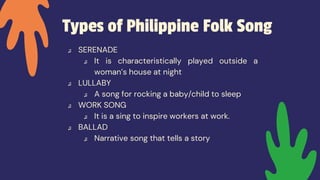 MUSIC 7 | Lesson 1: PHILIPPINE FOLK SONG | PPTX