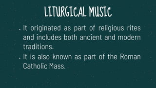 MUSIC 7 | Lesson 2: LITURGY AND DEVOTIONAL MUSIC | PPTX